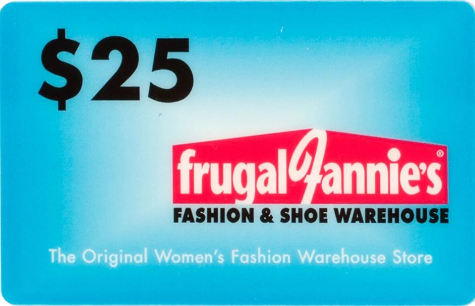 Gift Cards – Frugal Fannies Fashion Warehouse